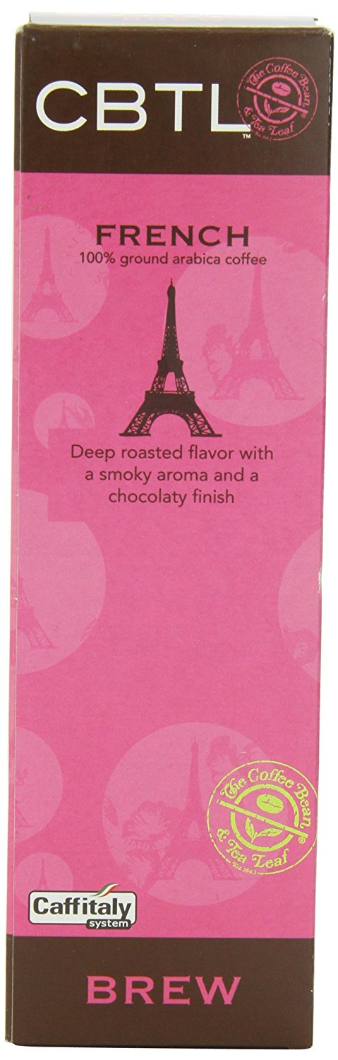 CBTL French Brew Coffee Capsules By The Coffee Bean & Tea Leaf, 10 ...