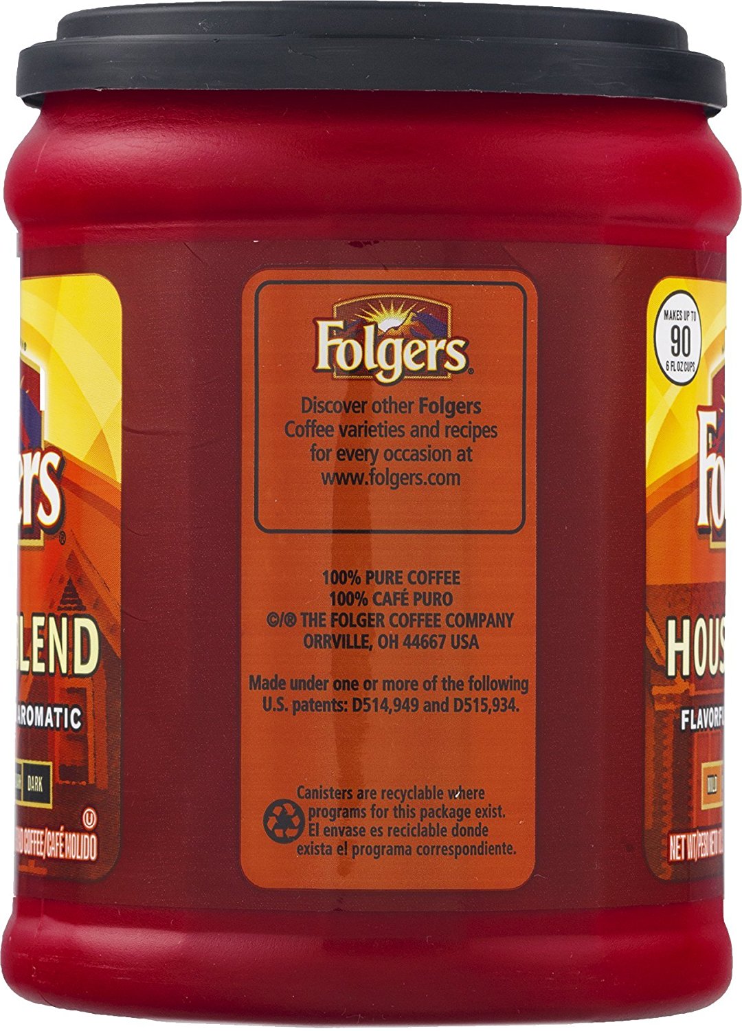Folger's House Blend Ground Coffee Medium N6 free image download