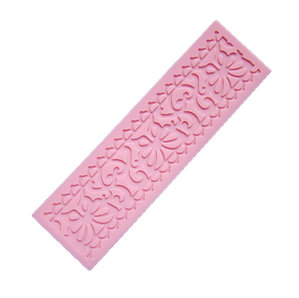 Longzand Molds HY1-160 DIY Cake Decorating Mold with Silicone Lace Mold ...