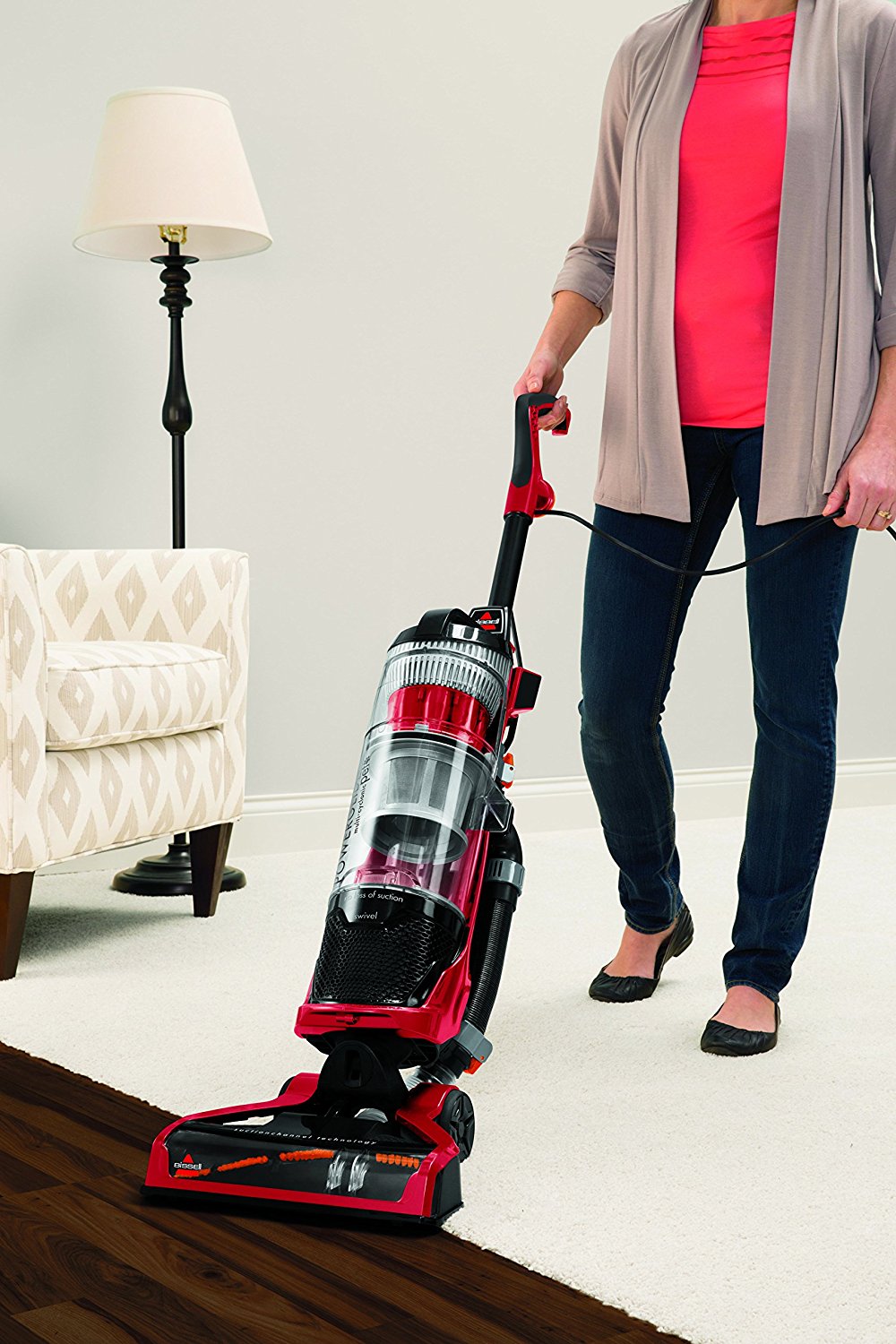 BISSELL PowerGlide Pet Vacuum 1305 with Pet TurboEraser Tool - Corded ...