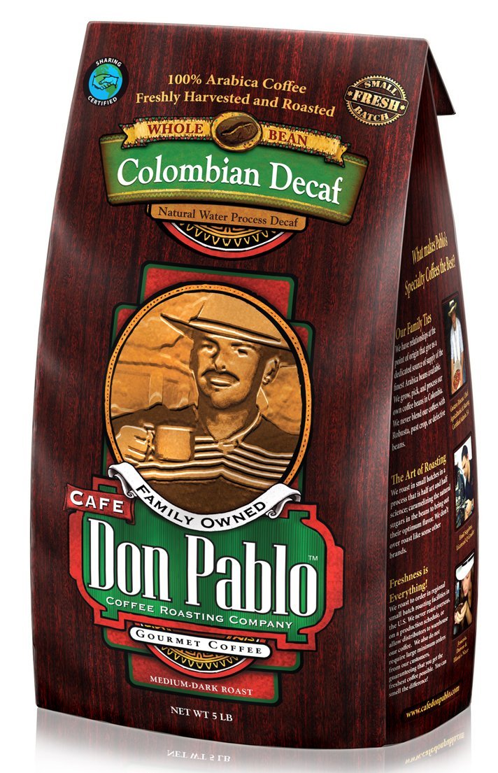 2LB Cafe Don Pablo Gourmet Coffee Signature Blend - Medium-Dark Roast ...