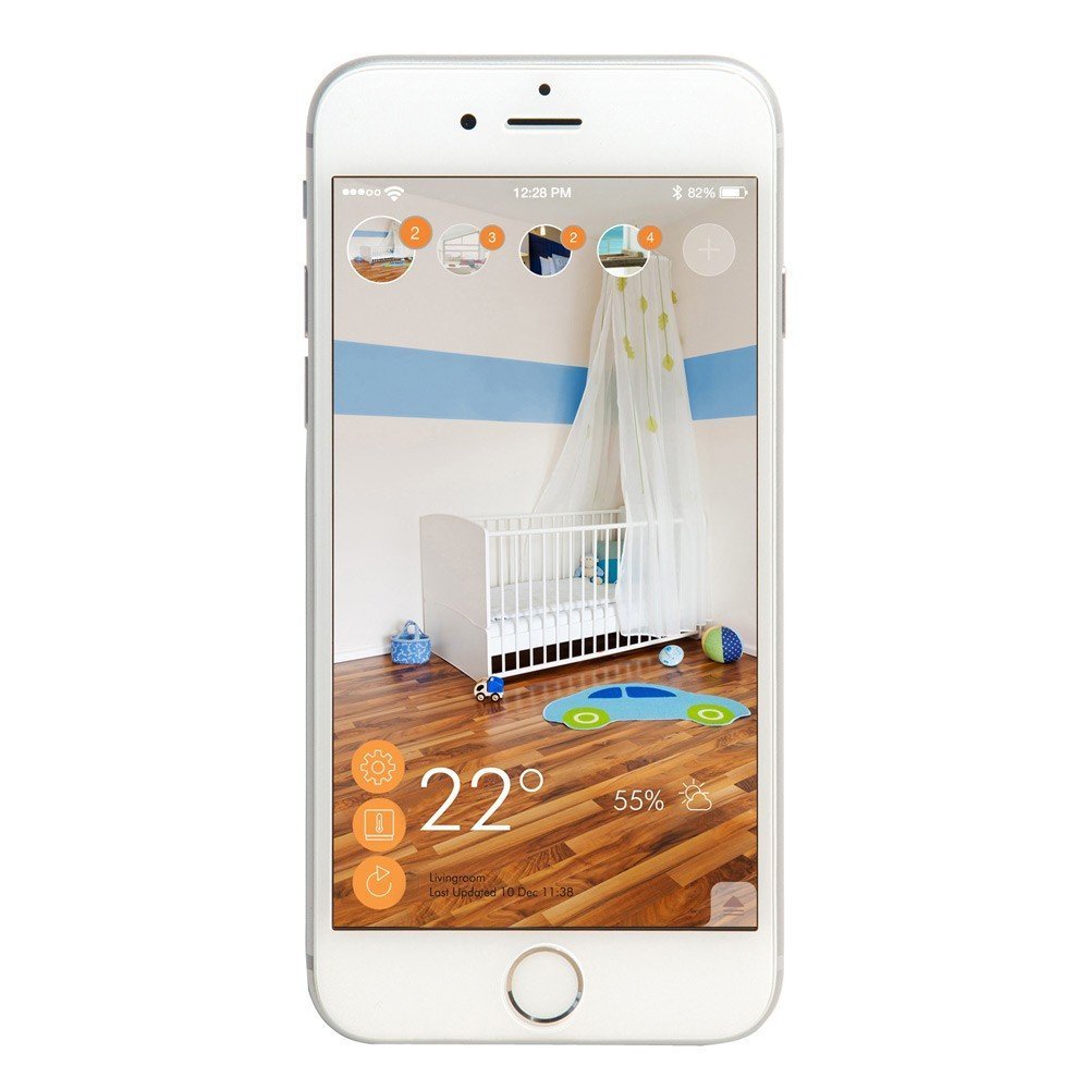 Oregon Scientific BAR228HG Weather + Advanced Bluetooth Temperature ...