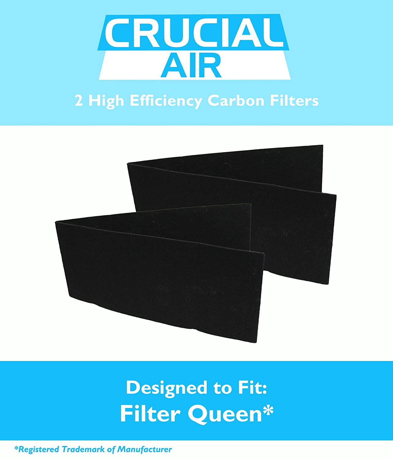 2 Pre Cut Filter Queen Carbon Filters Fit Room Air Cleaners free image ...