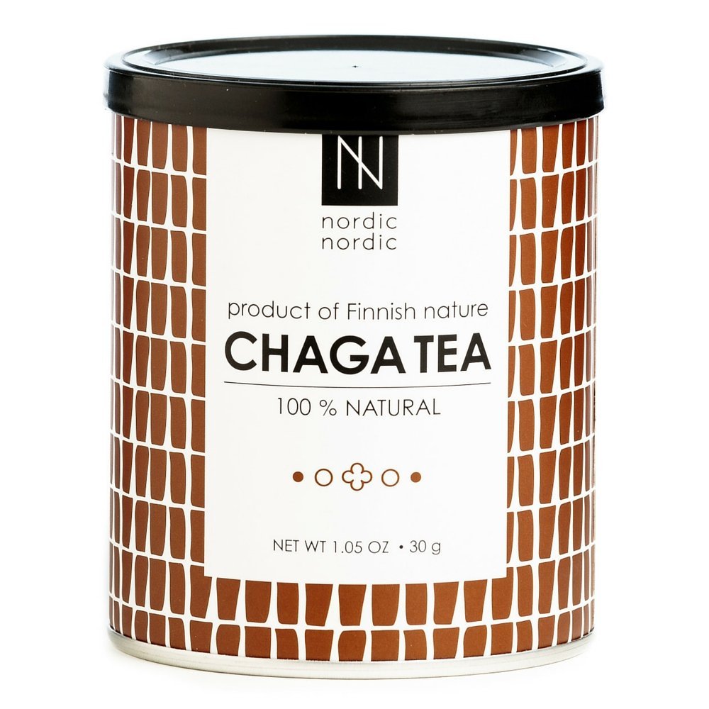 NordicNordic Chaga Mushroom Tea, Wild Grown, Product of Finland ...