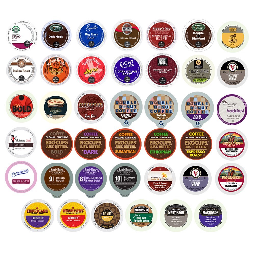 40-count BOLD & DARK ROAST COFFEE Single Serve Cups For Keurig K Cup ...