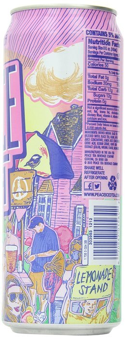 Peace Tea, Caddy Shack Tea + Lemonade, 23 Ounce (Pack of 12) N20 free ...