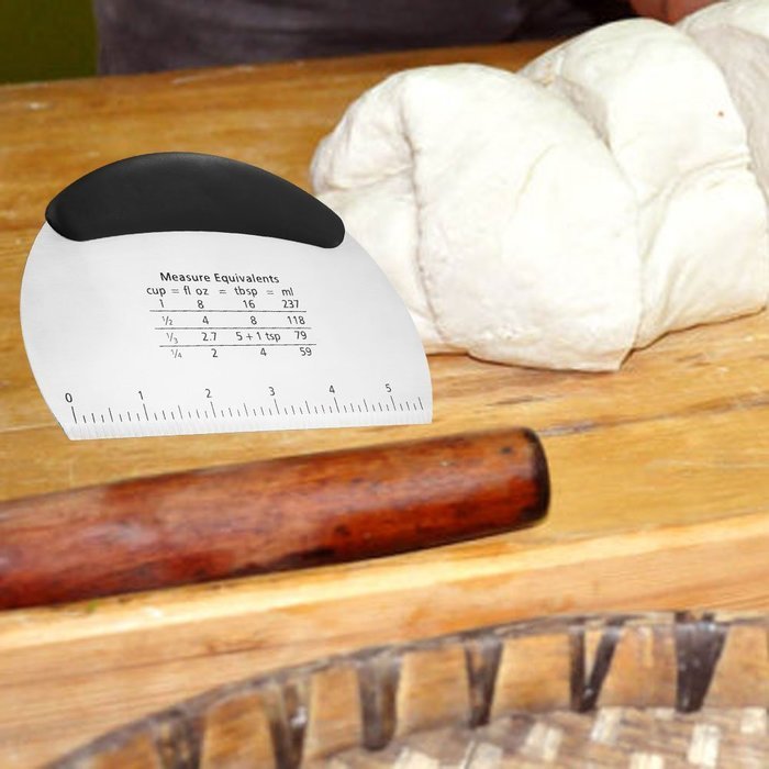 Accmor Stainless Steel Pastry Blender and Scraper /Cutter Set ...