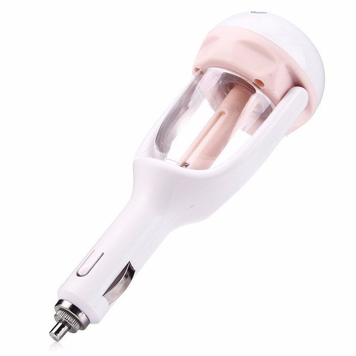 Travel Size Mini Car Humidifier Diffuser Essential Oil Ultrasonic Aroma ...