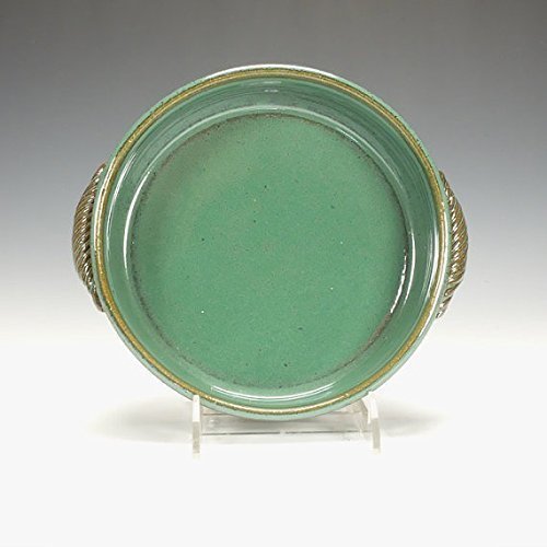 Pyrex 26 cm Round Stoneware Impressions Pie Dish with Handles, White N3 ...