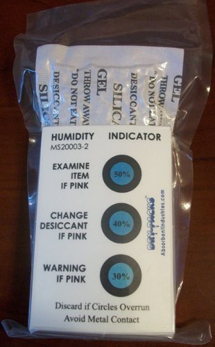 Humidity Indicator Cards - 30-50% 3 Spot - 50 Card Pack N2 free image ...