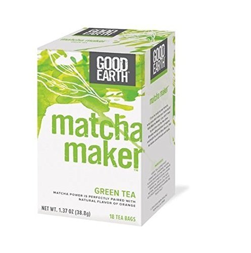 Good Earth Matcha Maker Green Tea, 18 Count Tea Bags (Pack of 3) free ...