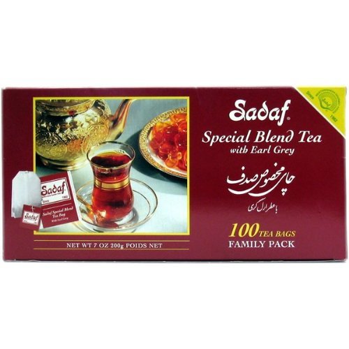Sadaf Special Blend Tea Earl Grey, 100-Count free image download