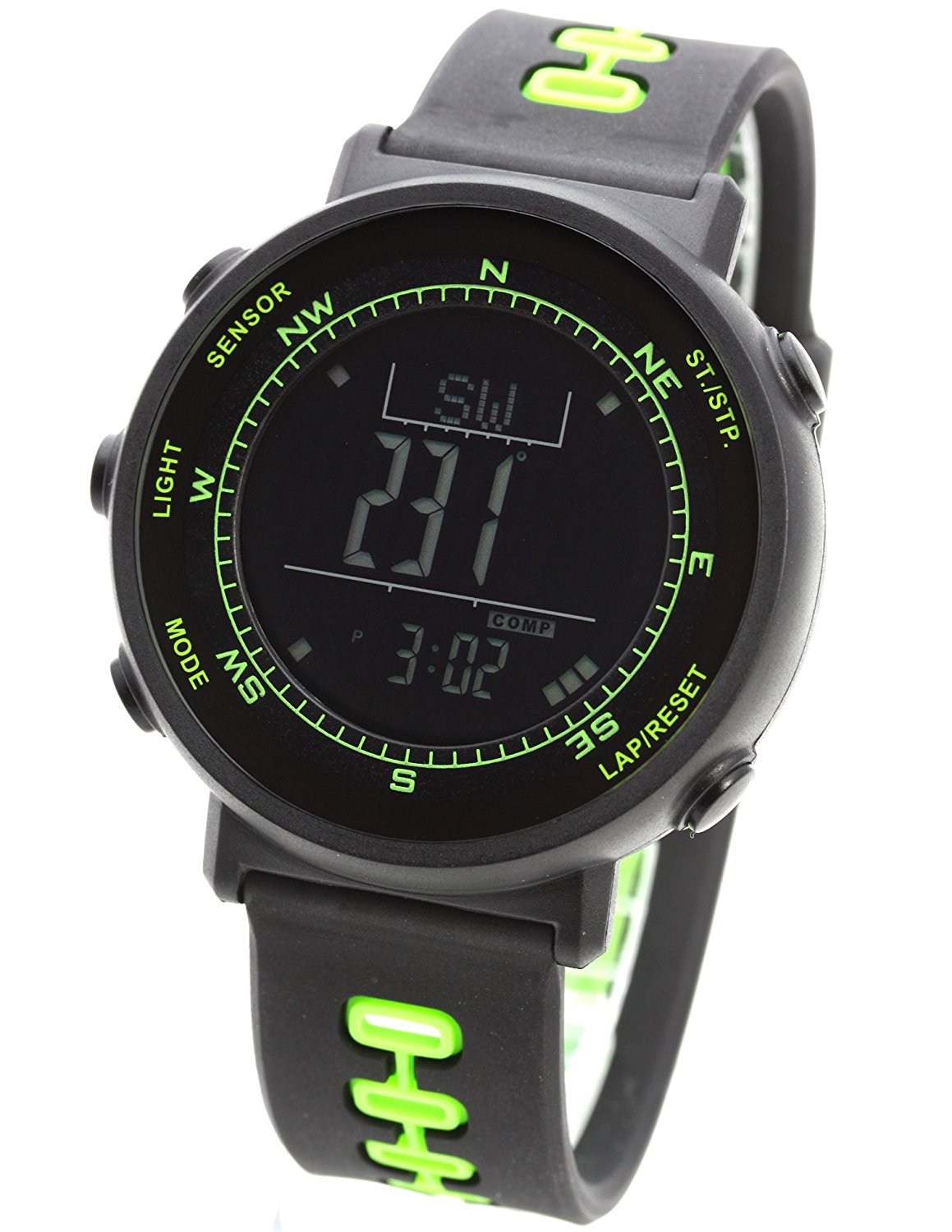 [Lad Weather] Watch Swiss Sensor Electronic Compass/ Altimeter ...