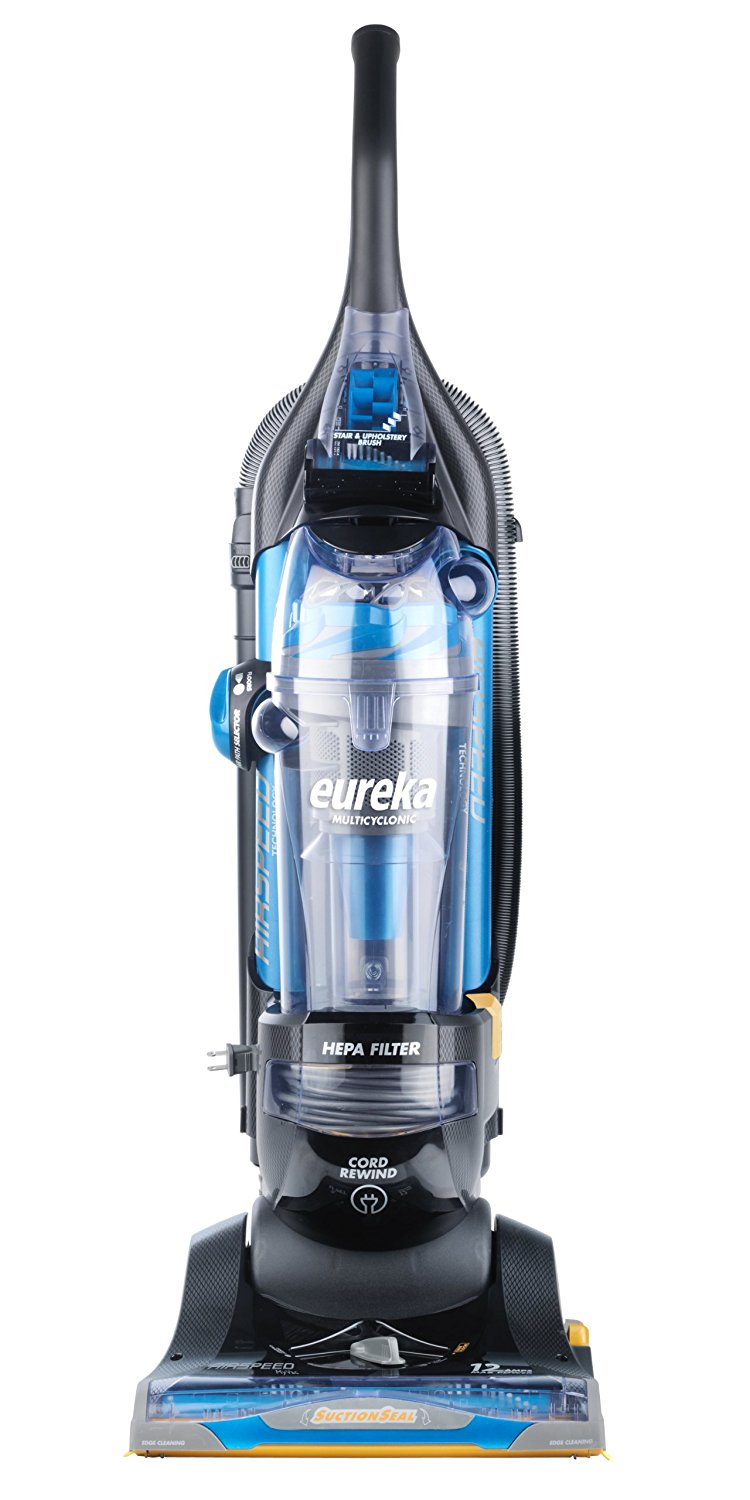 Eureka MyVac All Floors Rewind Allergy w/ Airspeed Technology, Bagless ...