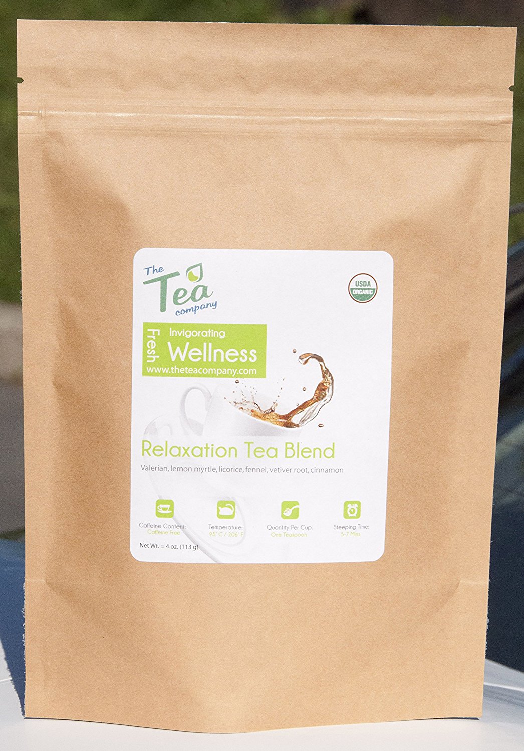 Organic Rose Chamomile Lavender Tea - Loose Herbal Blend - GMO Free ...