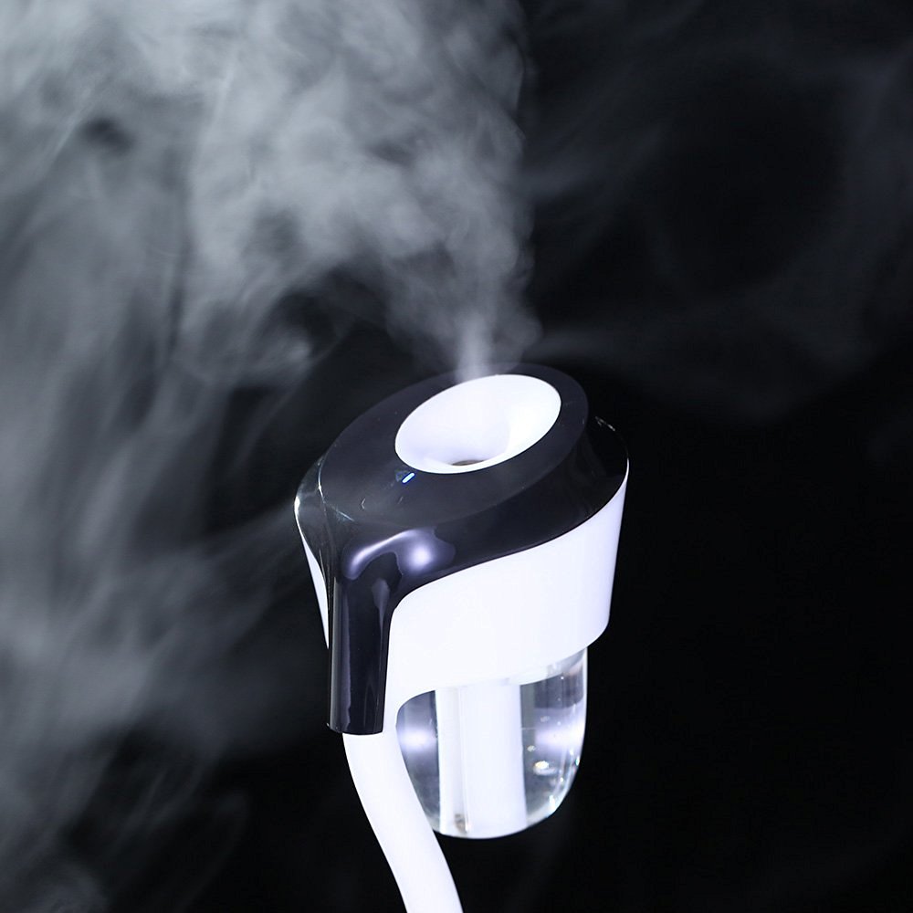 KOBWA Portable Mini Car Humidifier and Aromatherapy Essential Oil ...