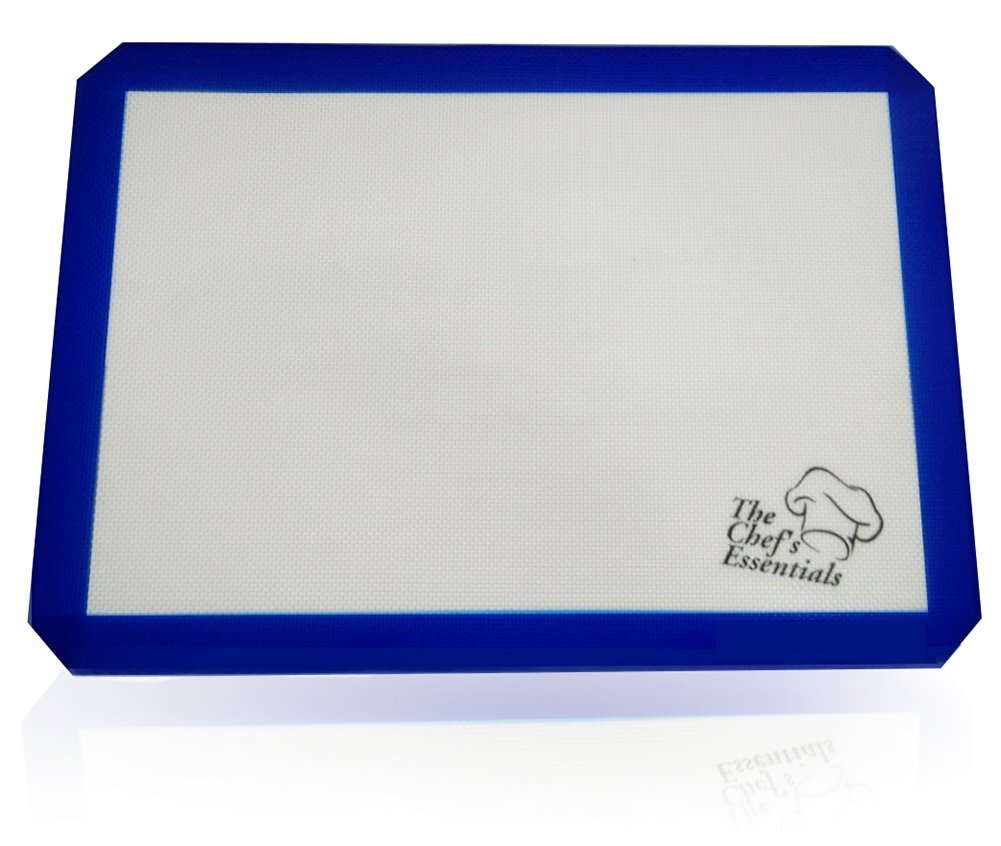 The Chefs Essentials Professional Silicone Baking Mat with Fiberglass ...