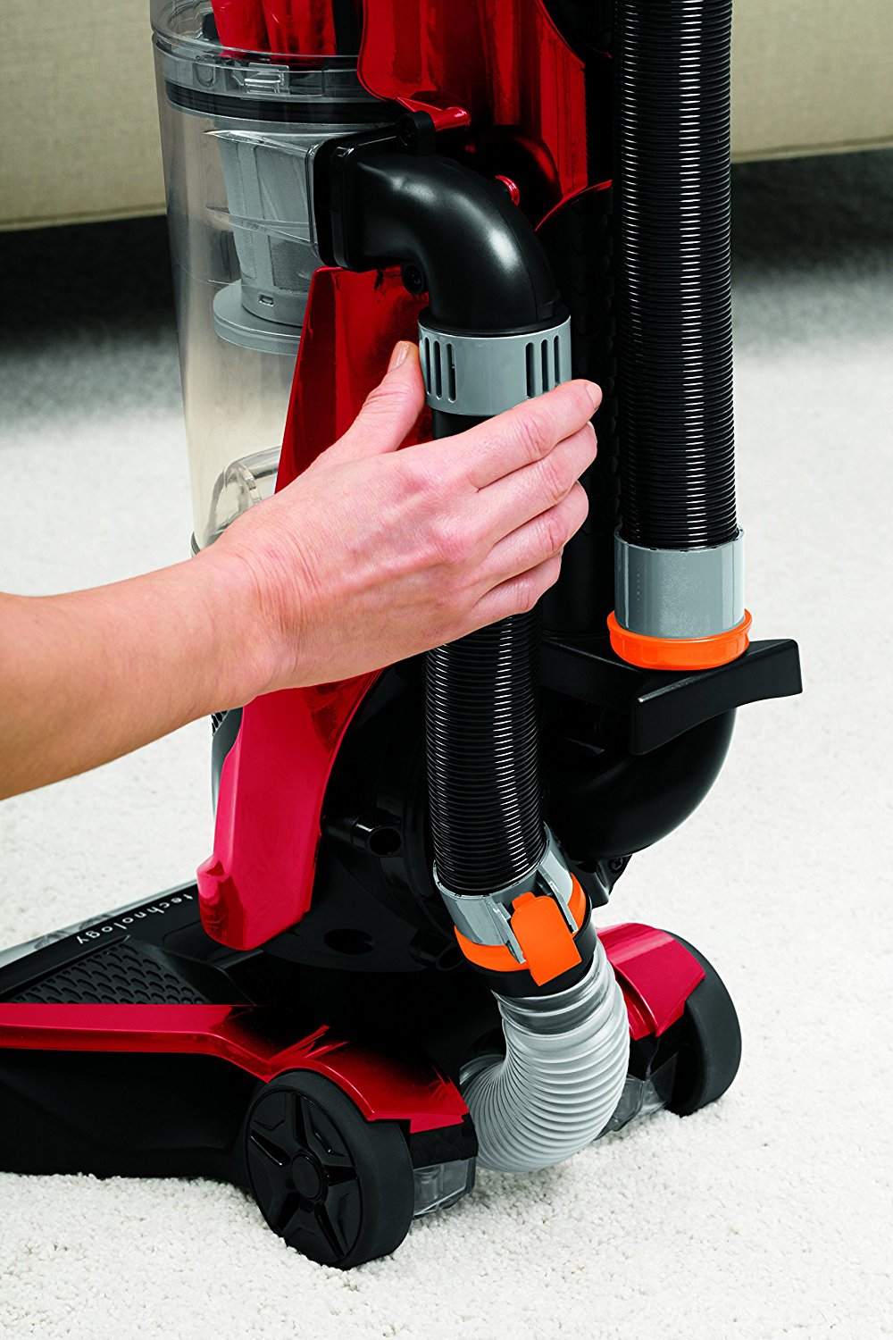 BISSELL PowerGlide Pet Vacuum 1305 with Pet TurboEraser Tool - Corded ...