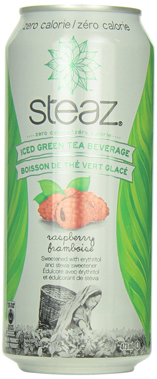 Steaz Zero Calorie Iced Teaz, Raspberry , 16-Ounce (Pack of 12) free ...