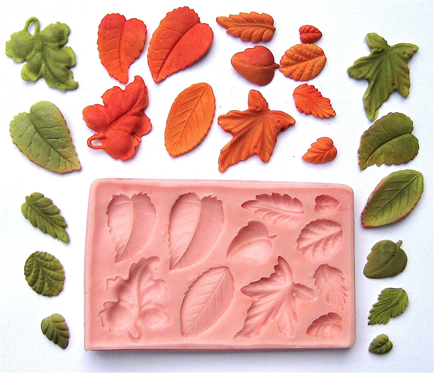 Multi Leaves Silicone Mold free image download