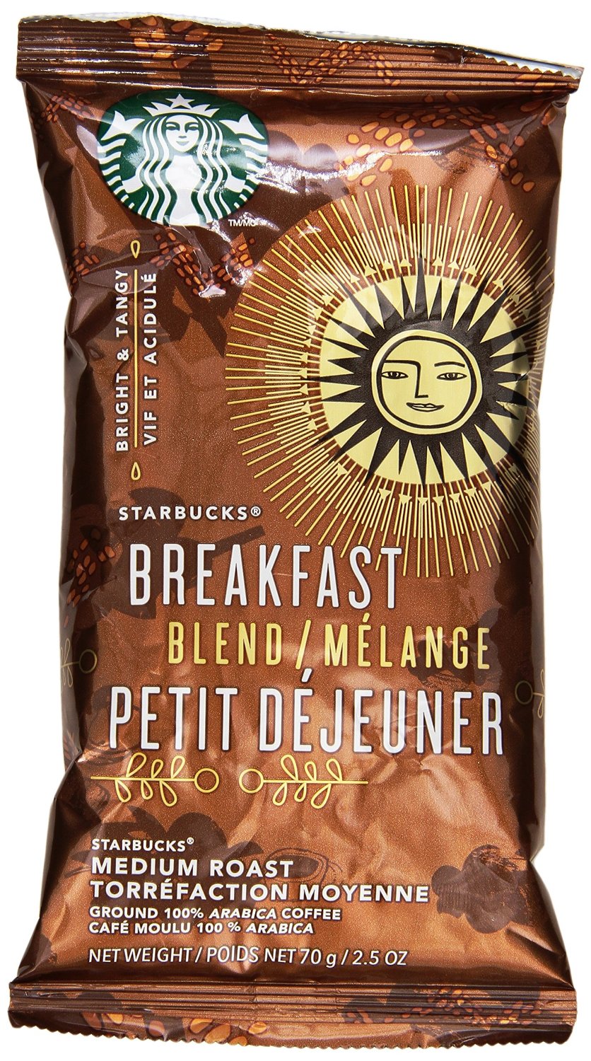 Starbucks SBK11018193 Breakfast Blend Single-Pot Portions Coffee ...