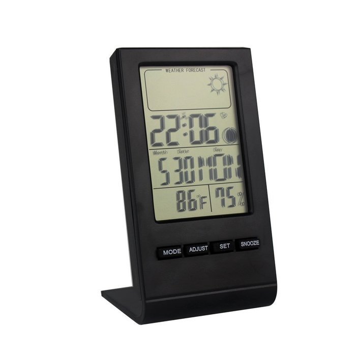 Leeko Digital Indoor Thermometer and Hygrometer - Large LCD Display ...