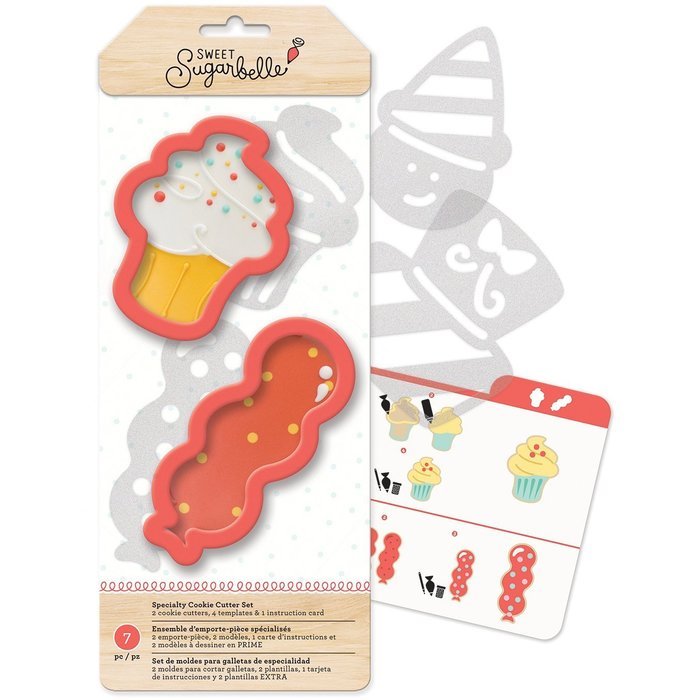 Sweet Sugarbelle Specialty Cookie Cutter Set 7/Pkg-Celebrate free image ...