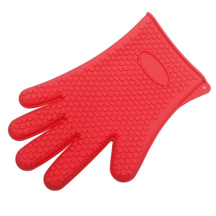 BonNoces Silicone Cooking Grilling Protection Gloves- Heat Resistant ...