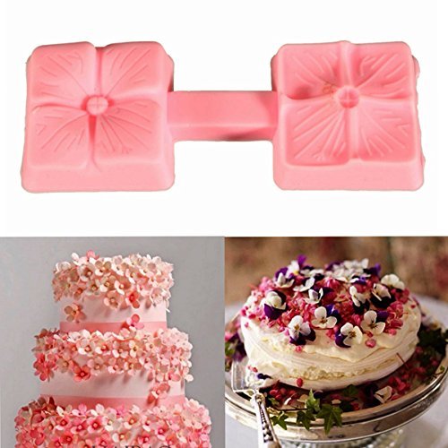 "Silicone Flower Cake Mold Fondant Decorating Baking Chocolate Mould ...