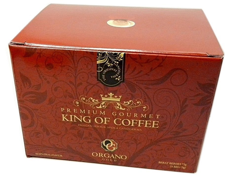 2 Boxes of Organo Gold Ganoderma Gourmet – Gourmet King Coffee (25 ...