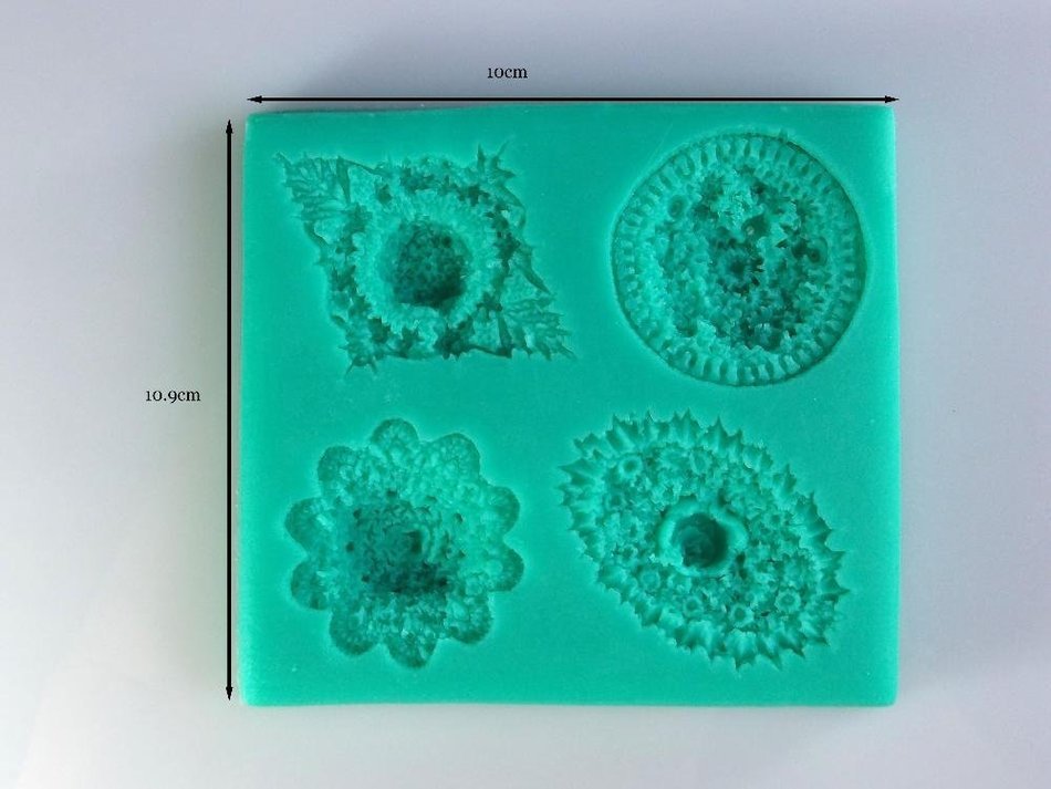 Flower Bouquet Silicone Mold Fondant Cake Decorating Tools Silicone ...