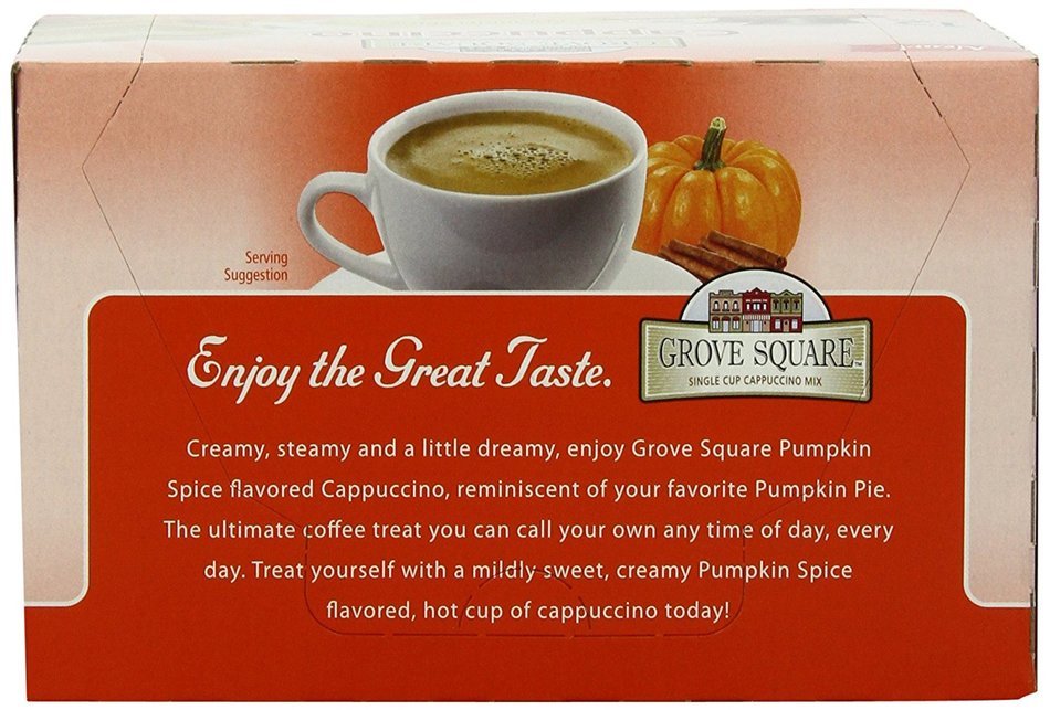 Grove Square Cappuccino, French Vanilla, 24 Count Single Serve Cups N11 ...