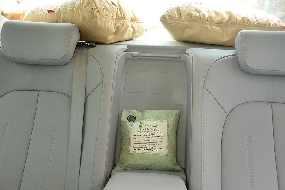 Ofeely Air Purifying Bag 500g Natural Bamboo Charcoal Deodorizer ...