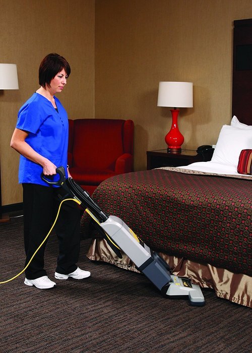 ProTeam ProForce 1500XP HEPA Bagged Upright Vacuum Cleaner, Commercial ...