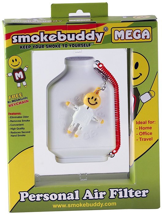 Smoke Buddy Mega Personal Air Purifier Cleaner Filter Removes Odor ...