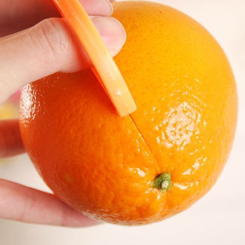 3pcs New Lemon Orange Opener Peeler Slicer Cutter Plastic Kitchen Home ...
