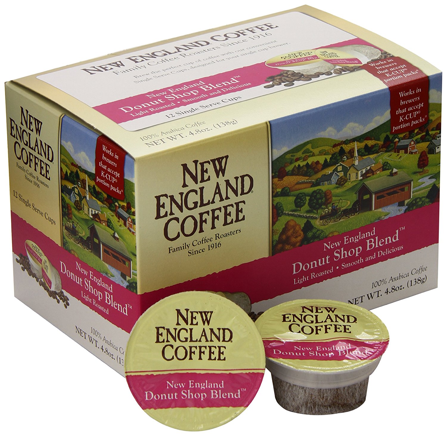 New England Coffee Breakfast Blend, 72 Count N20 free image download