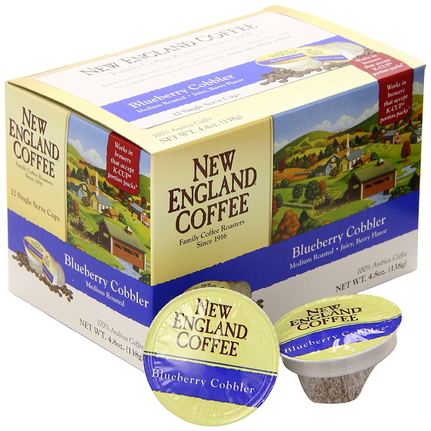 New England Coffee Breakfast Blend, 72 Count N33 free image download