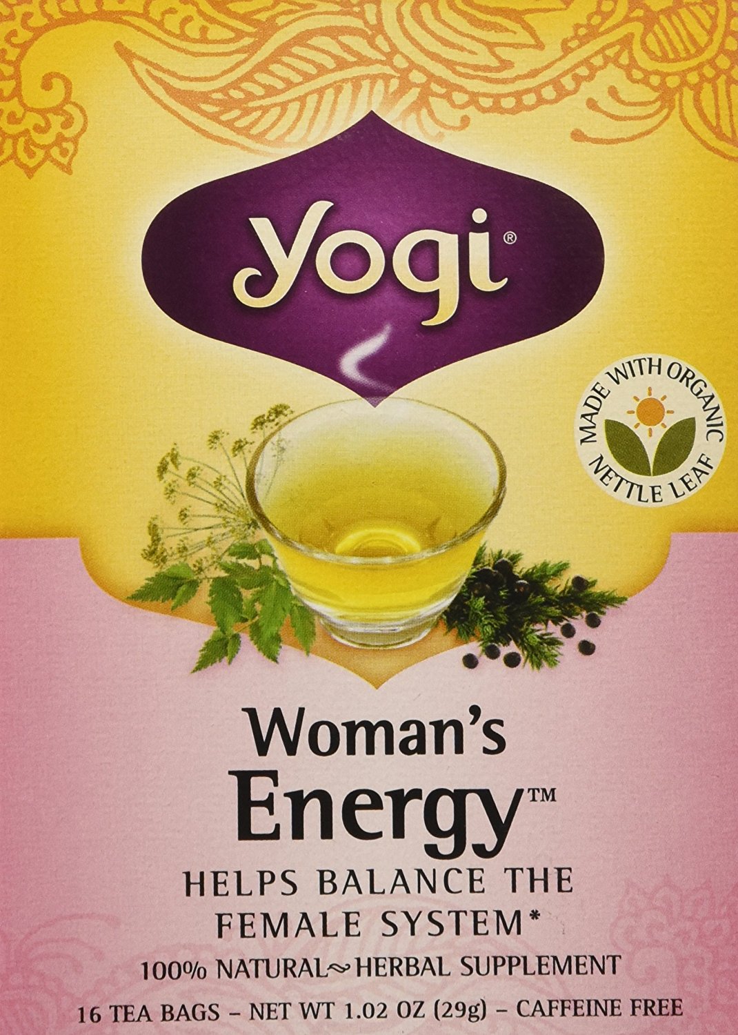 YOGI TEA,OG3,WOMAN'S ENERGY, 16 BAG N2 free image download