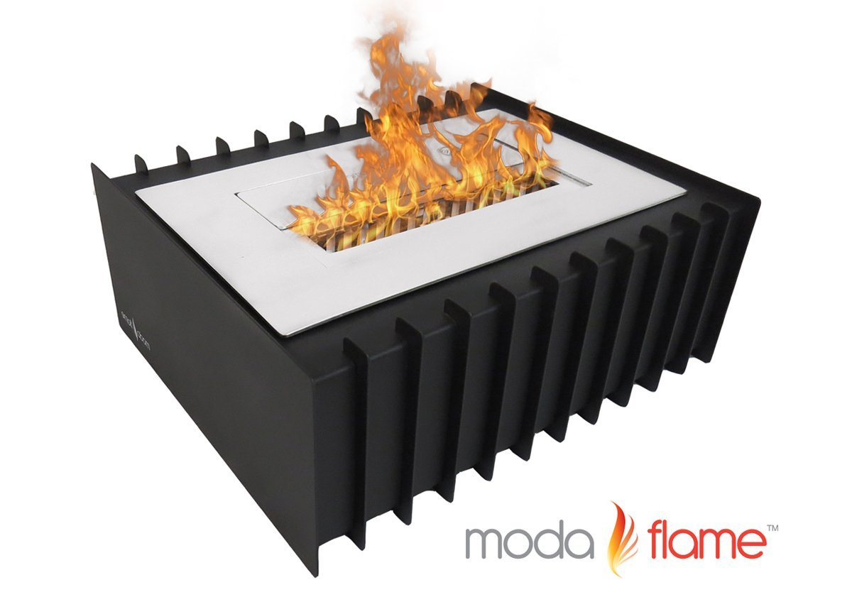 Moda Flame 1.5 Liter PRO Ventless Bio Ethanol Fireplace Grate Burner ...