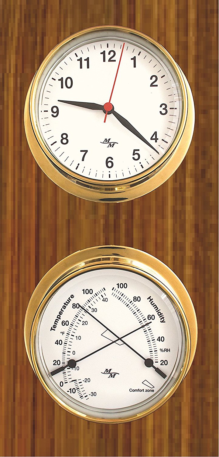 White Dial 5.75 Cabin Gift Set presented in a Leather Finish Felt Lined ...