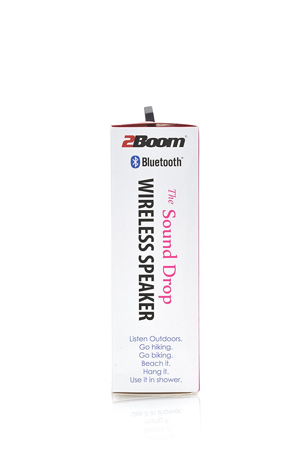 2BOOM Mini Wireless Bluetooth Portable Speaker with Carabiner Shower ...