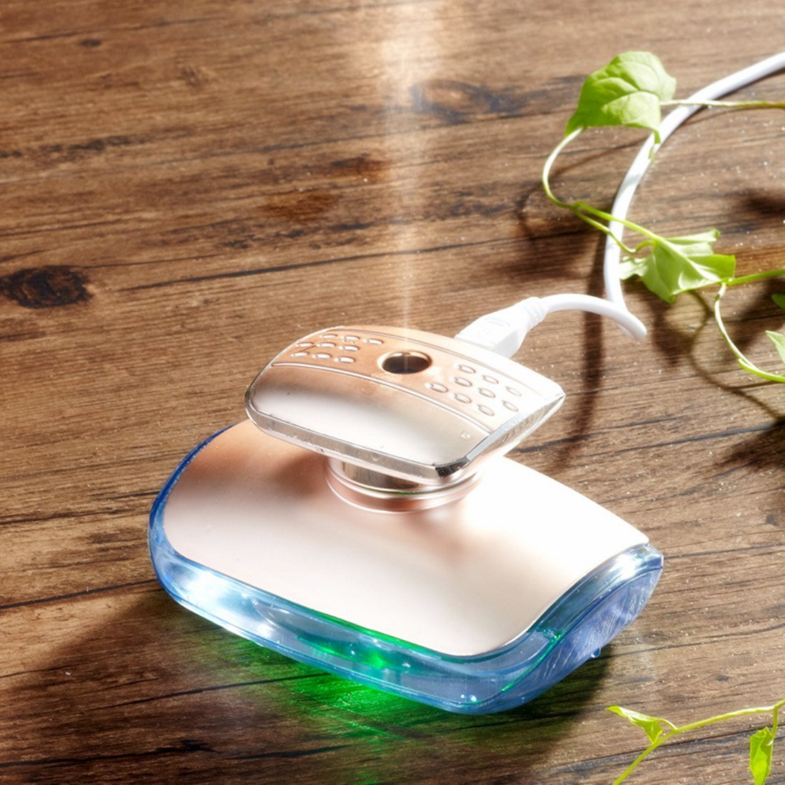 Jinsen Perfume bottle 120ml Cool Mist Ultrasonic Humidifier, with ...