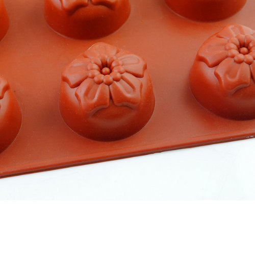 2win2buy Silicone Flowers-shaped Baking Cake Mold Bakeware Chocolate ...