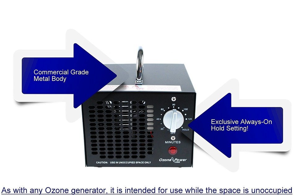 New Commercial Ozone Generator Industrial Air Purifier Mold Mildew