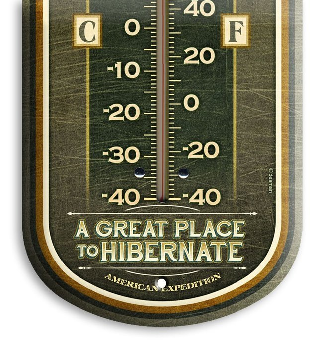 American Expedition Tin Thermometer - Bear's Den Cabin Rentals free ...