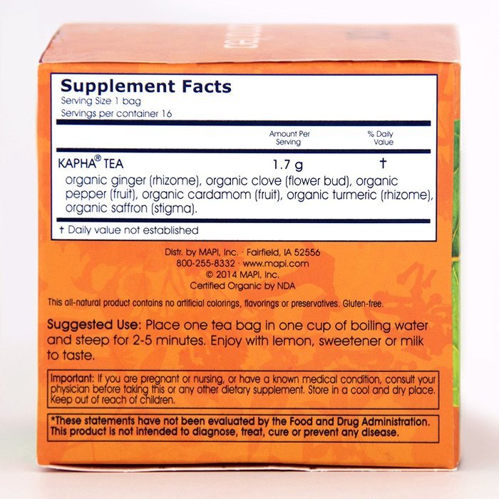 Organic Calming Vata Herbal Tea |16 Tea Bags N5 free image download