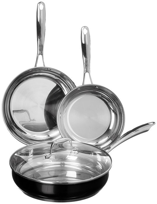 KitchenAid KCS60LCOB Stainless Steel 6.0-Quart Low Casserole with Lid ...