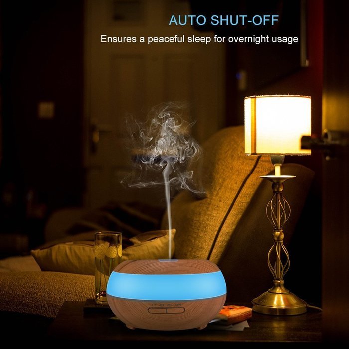 FLOVEME 300ml Aromatherapy Essential Oil Diffuser Personal Ultrasonic ...