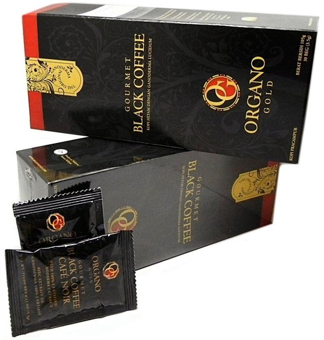 2 Boxes Organo Gold Gourmet Cafe Noir, Black Coffee 100% Certified ...